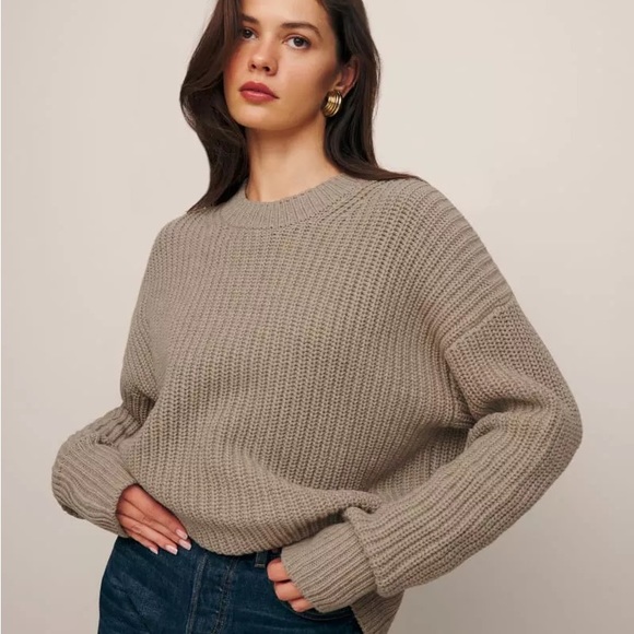 Reformation | Sweaters | Reformation Sam Cotton Cashmere Sweater | Poshmark